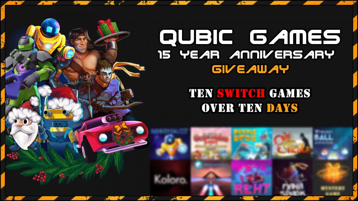 Ten FREE Switch games for Qubic Games' 15th Anniversary - GamePitt