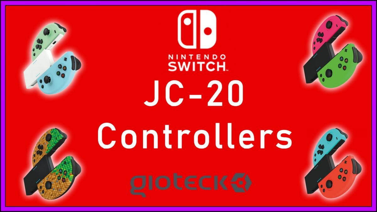 Gioteck JC-20 – Wireless Controllers (Switch) Review - GamePitt - Gioteck