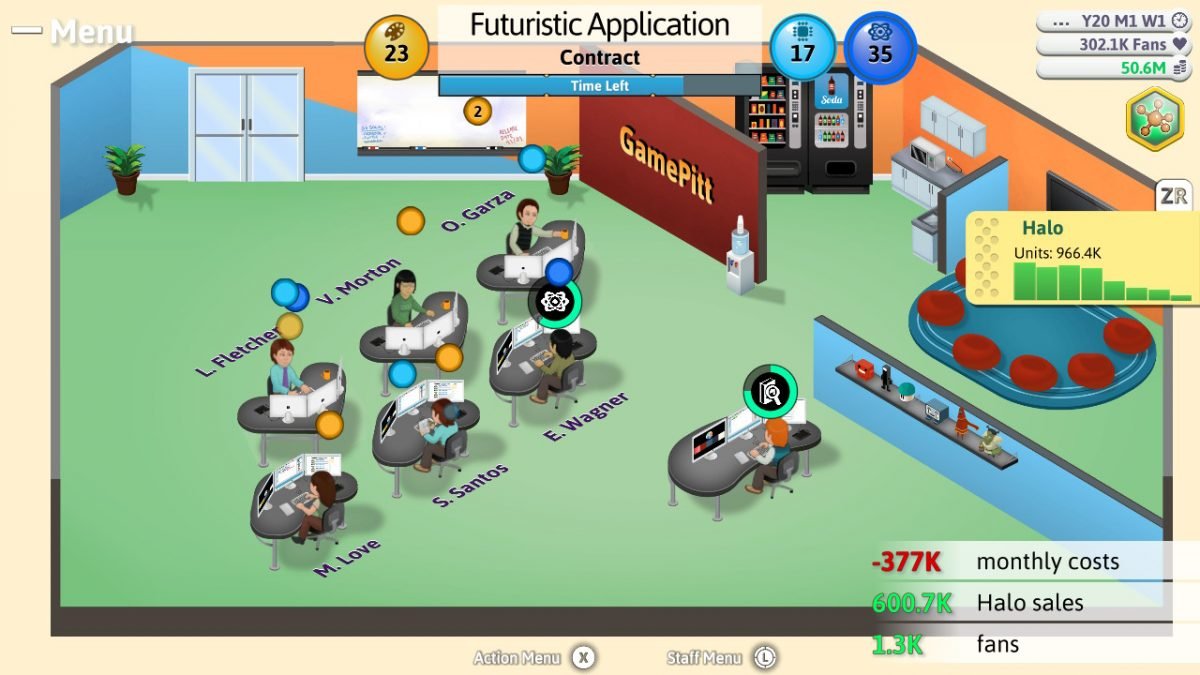 Game Dev Tycoon (Switch) Review | GamePitt - Greenheart Games